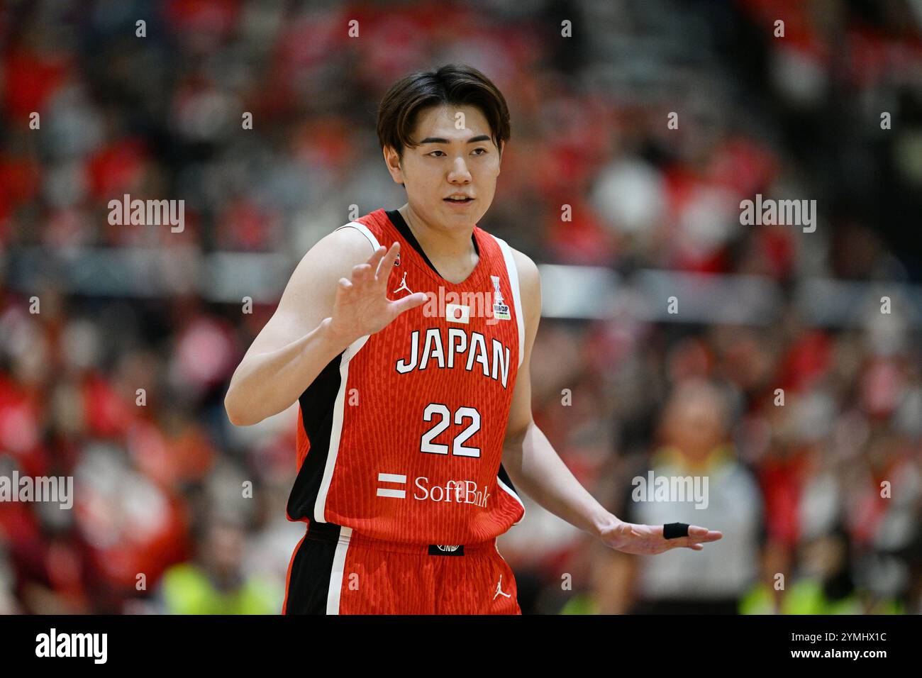 Tochigi, Japan. Credit: MATSUO. 21st Nov, 2024. Hayato Yamaguchi (JPN) Basketball : FIBA Asia ...