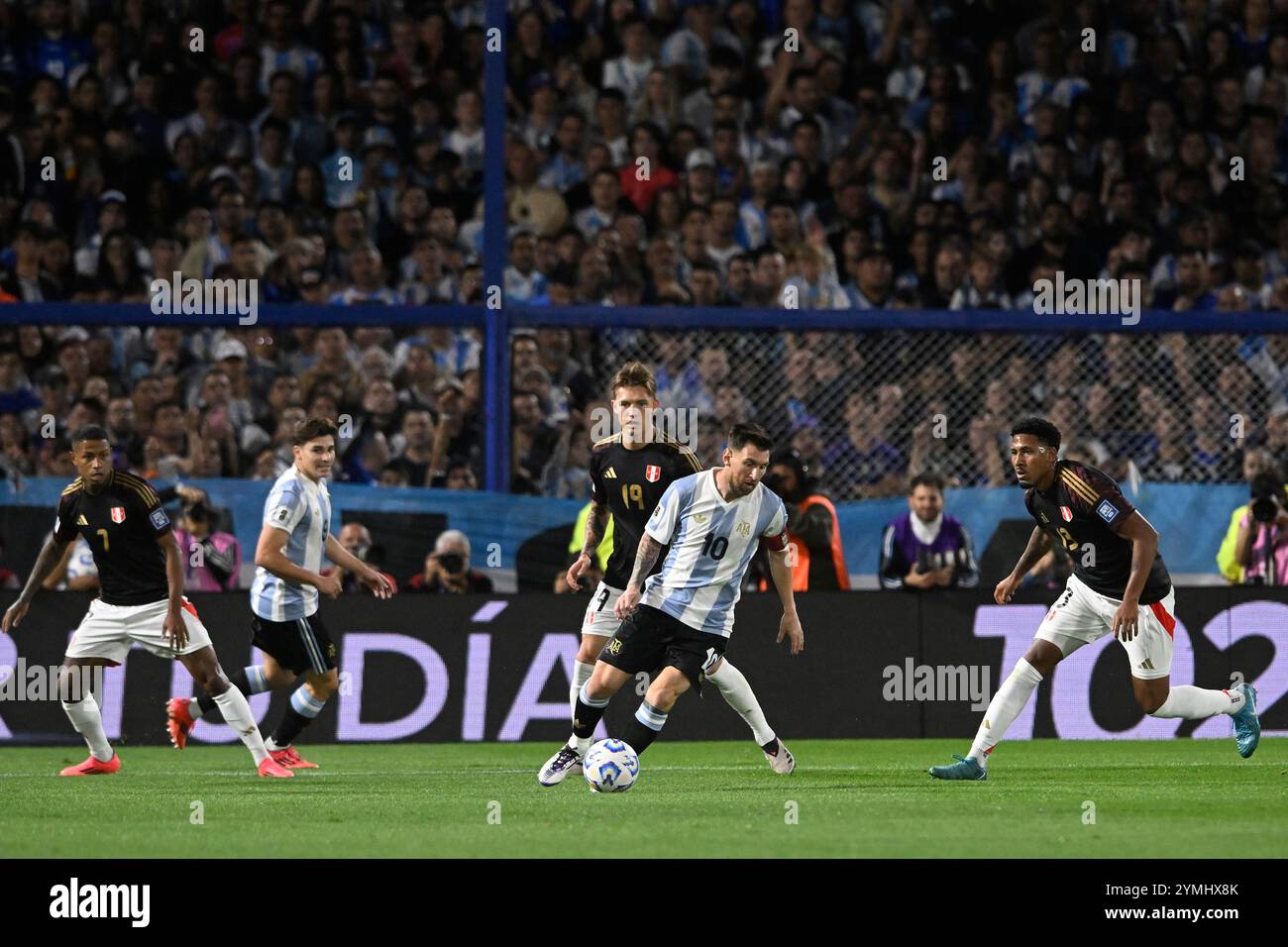 BUENOS AIRES, ARGENTINA - NOVEMBER 19: Lionel Messi of Argentina, in ...