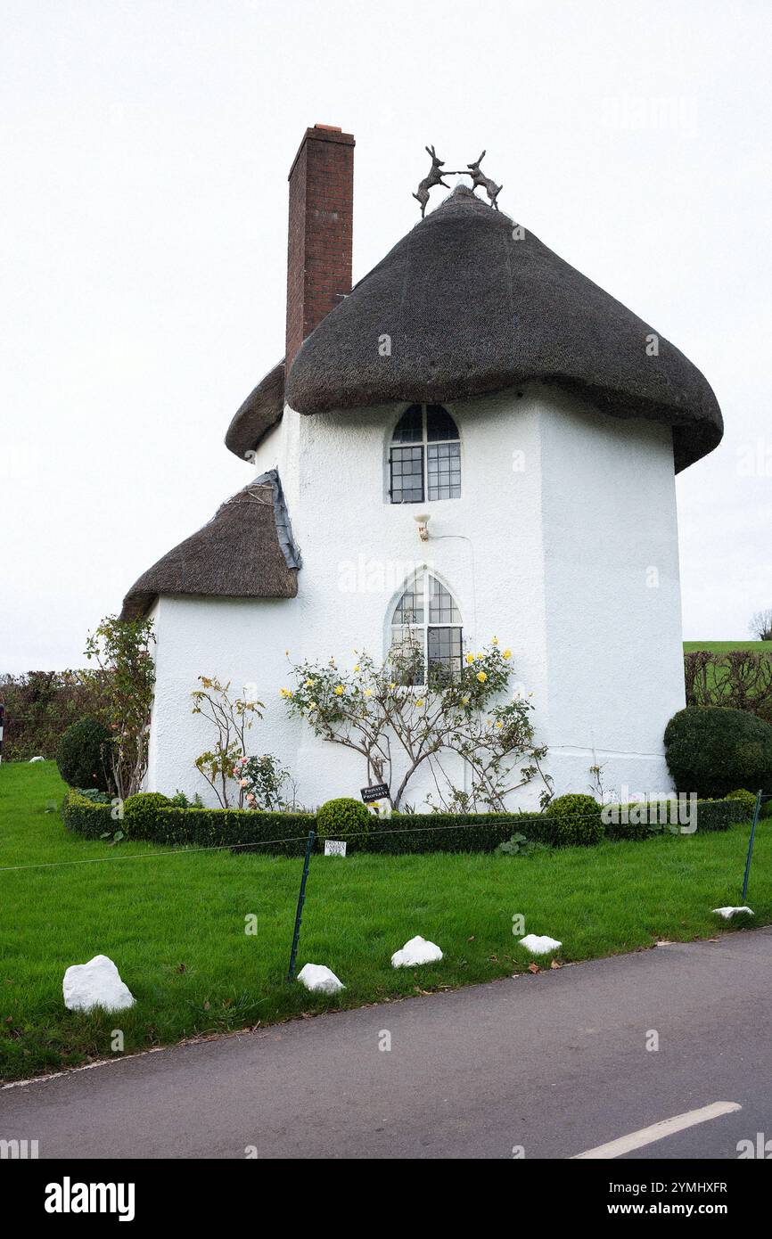 The 18th century Round House, previously used as a Toll House in the ...