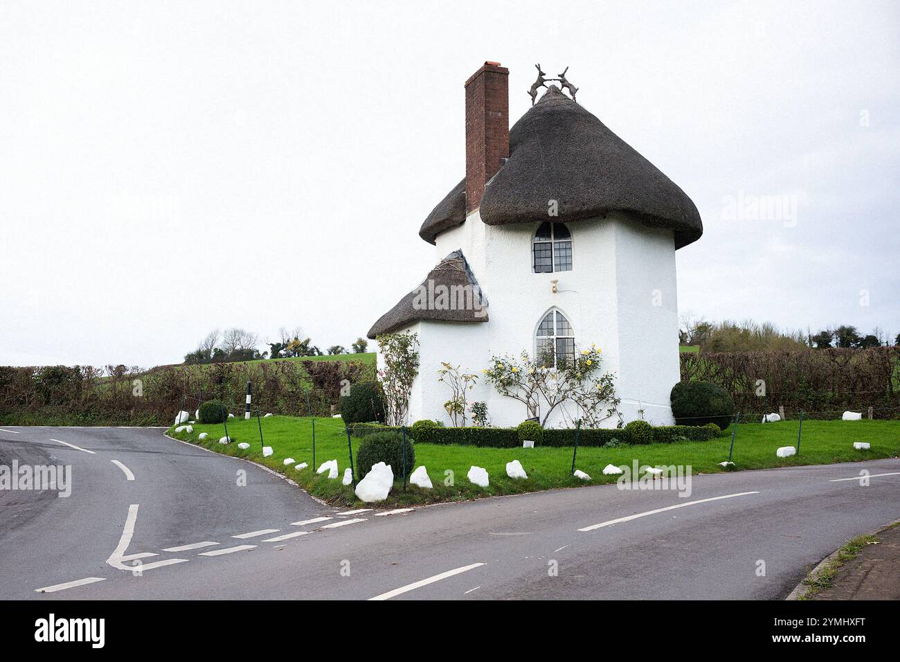 The 18th century Round House, previously used as a Toll House in the ...