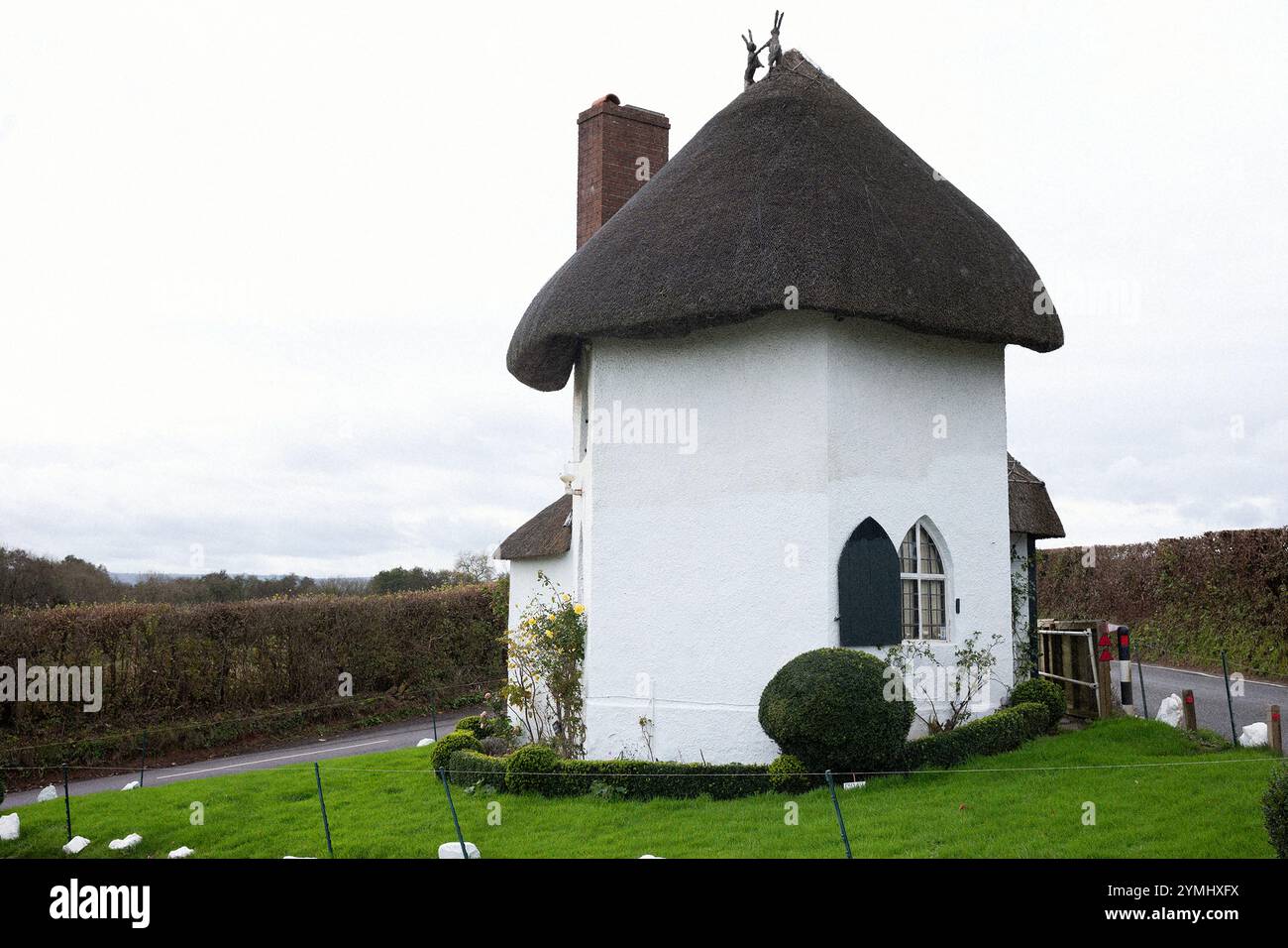 The 18th century Round House, previously used as a Toll House in the ...