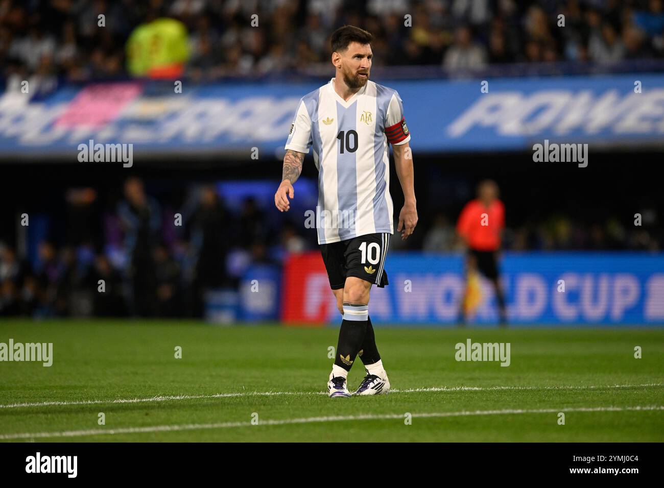 BUENOS AIRES, ARGENTINA - NOVEMBER 19: Lionel Messi of Argentina, in ...
