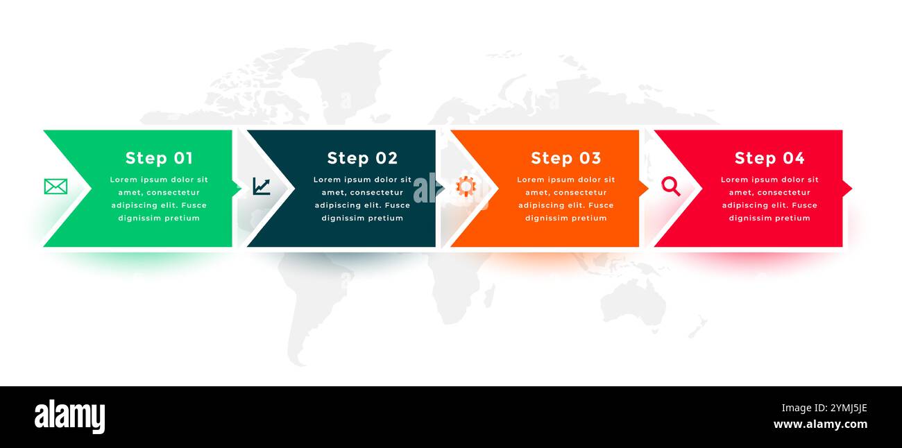 modern infographic timeline digital brochure for business success ...