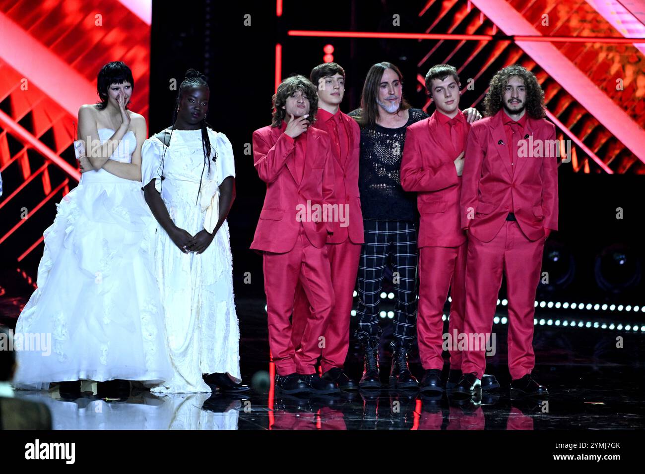 Milano, Trasmissione Tv “X Factor 2024 - I Live” Sky1.Nella foto ...