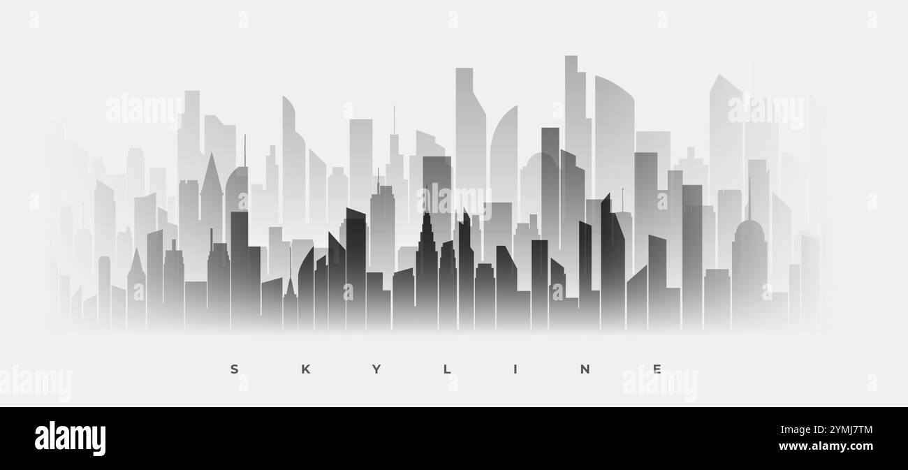 Dense metropolis Stock Vector Images - Alamy