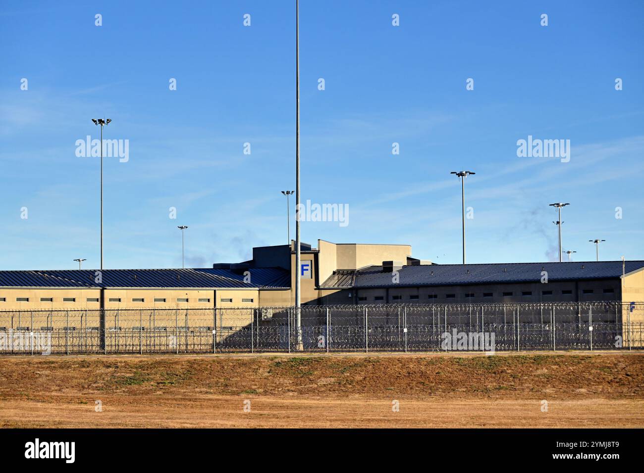 Thomson, Illinois, USA. The Federal Correctional Institution, Thomson ...