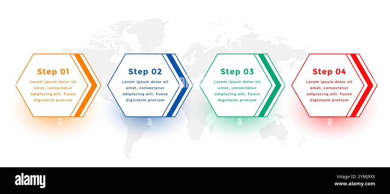 business infographic timeline chart template for step-by-step process ...