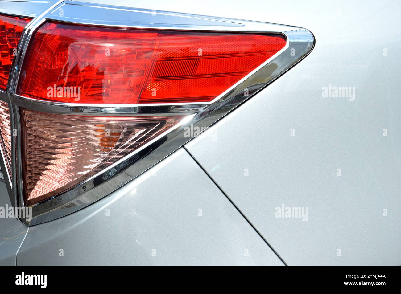 red car turn signal Stock Photo - Alamy