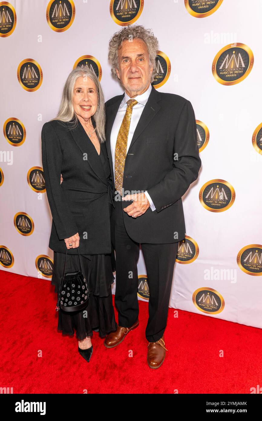 Los Angeles, USA. 20th Nov, 2024. Talent Promoter Howie Rosen with wife ...