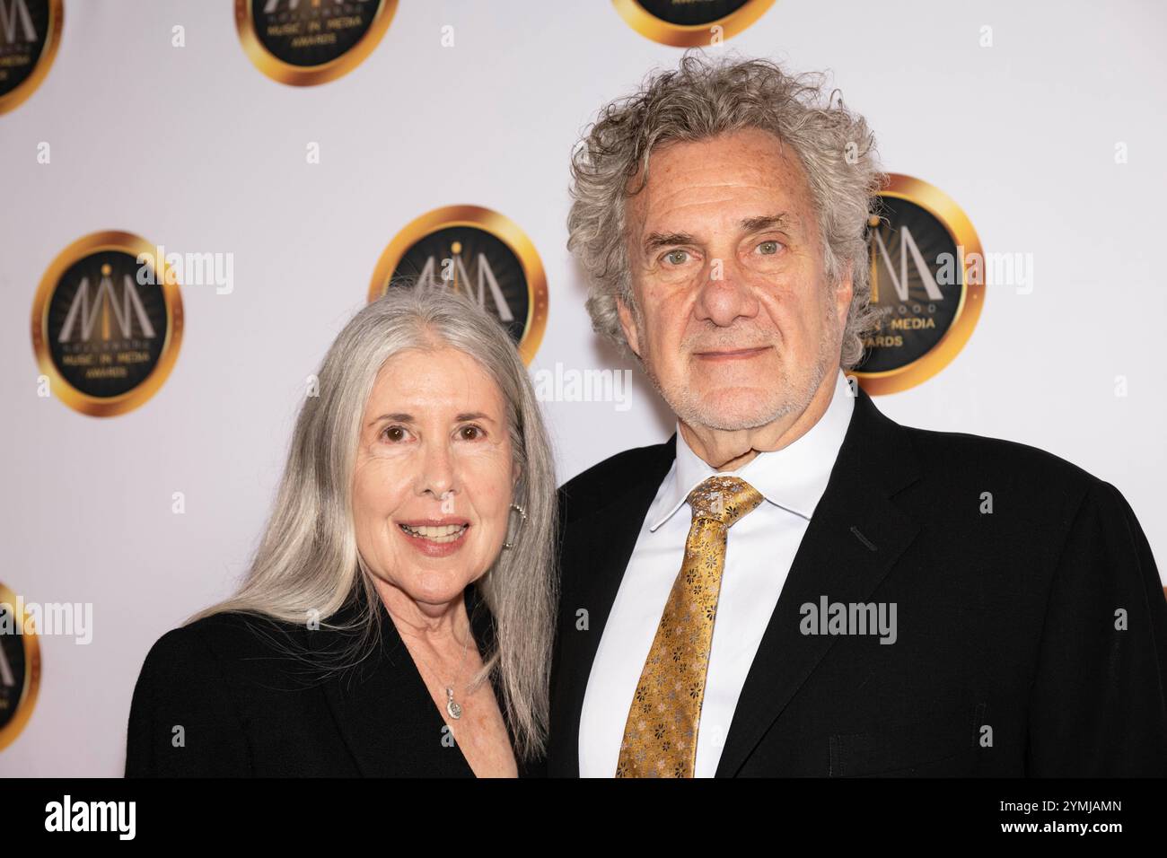 Los Angeles, USA. 20th Nov, 2024. Talent Promoter Howie Rosen with wife ...