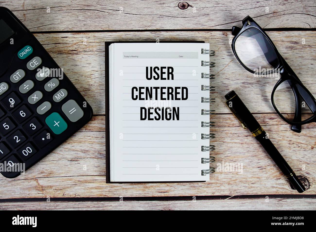 User Centered Design (UCD) text on notepad, Business and Financial ...