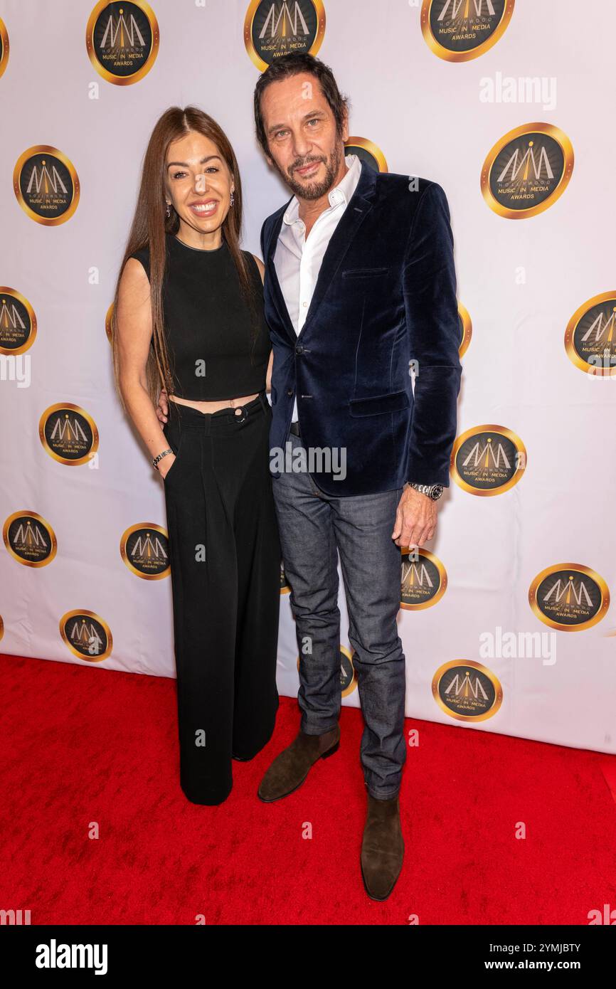 Los Angeles, USA. 20th Nov, 2024. Musicians Pinar Toprak, Stephane ...