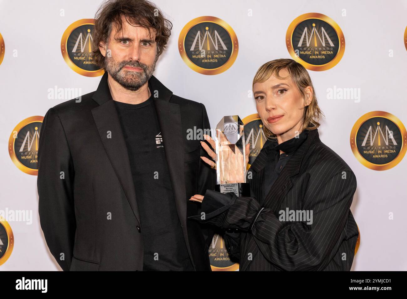 Los Angeles, USA. 20th Nov, 2024. Musicians Andrew Wyatt, Lykke Li ...