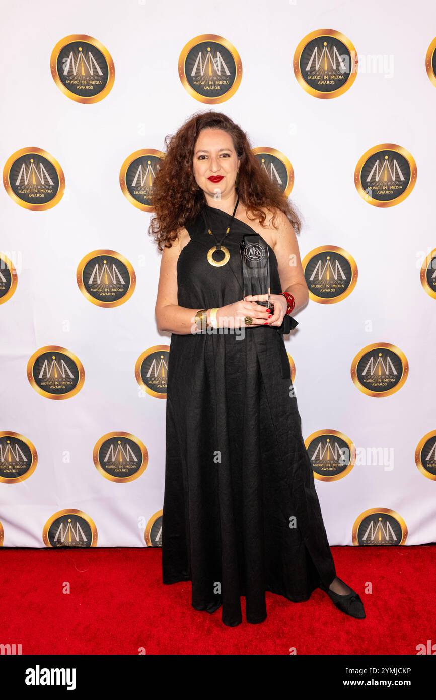 Los Angeles, USA. 20th Nov, 2024. Musician Suad Bushnaq attends 2024 ...