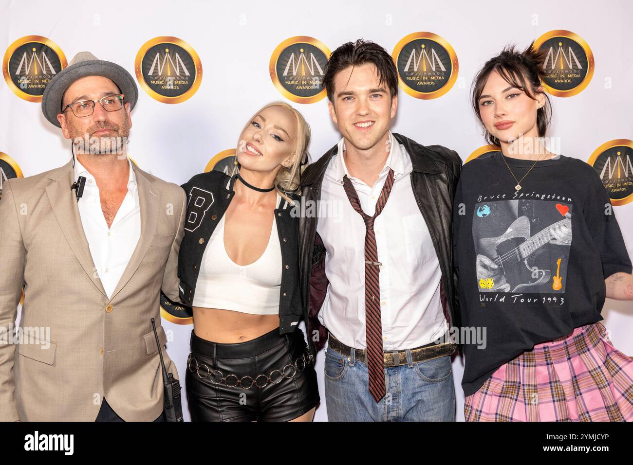 Los Angeles, USA. 20th Nov, 2024. HMMA Luke Danelon, Musician Jesse ...