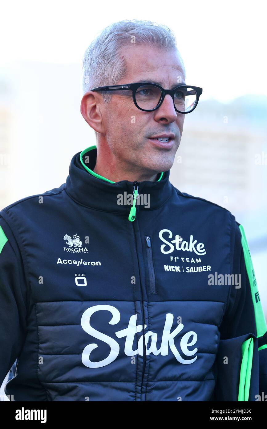 Las Vegas, USA. 21st Nov, 2024. Alessandro Alunni Bravi (ITA) Sauber ...