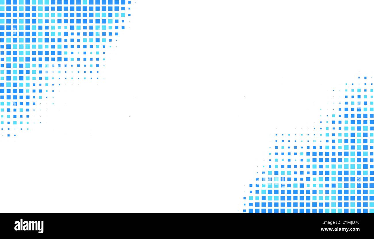 abstract pixelated square grid banner with text space vector Stock ...