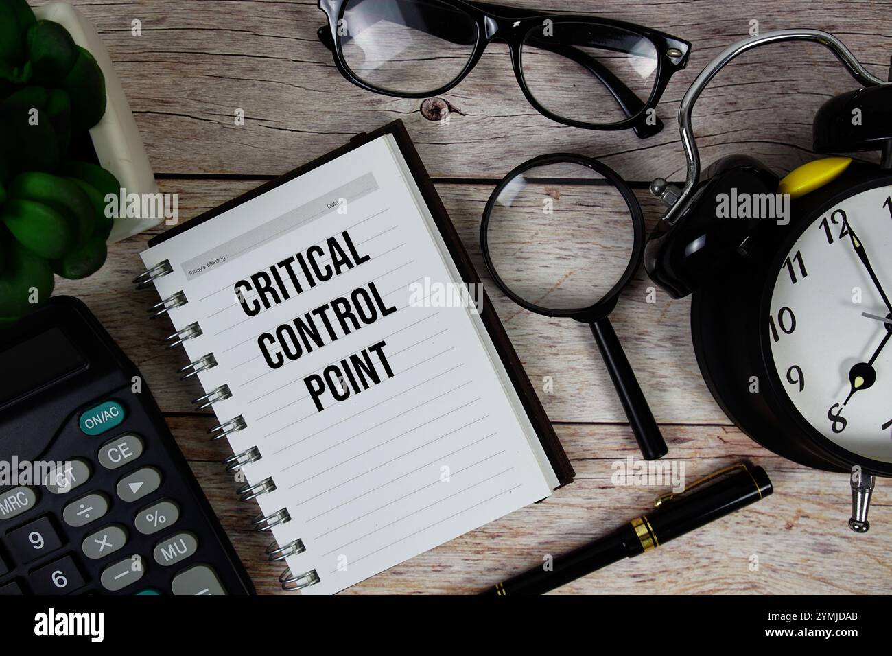 Critical Control Point (CCP) text on notepad, Business and Financial ...