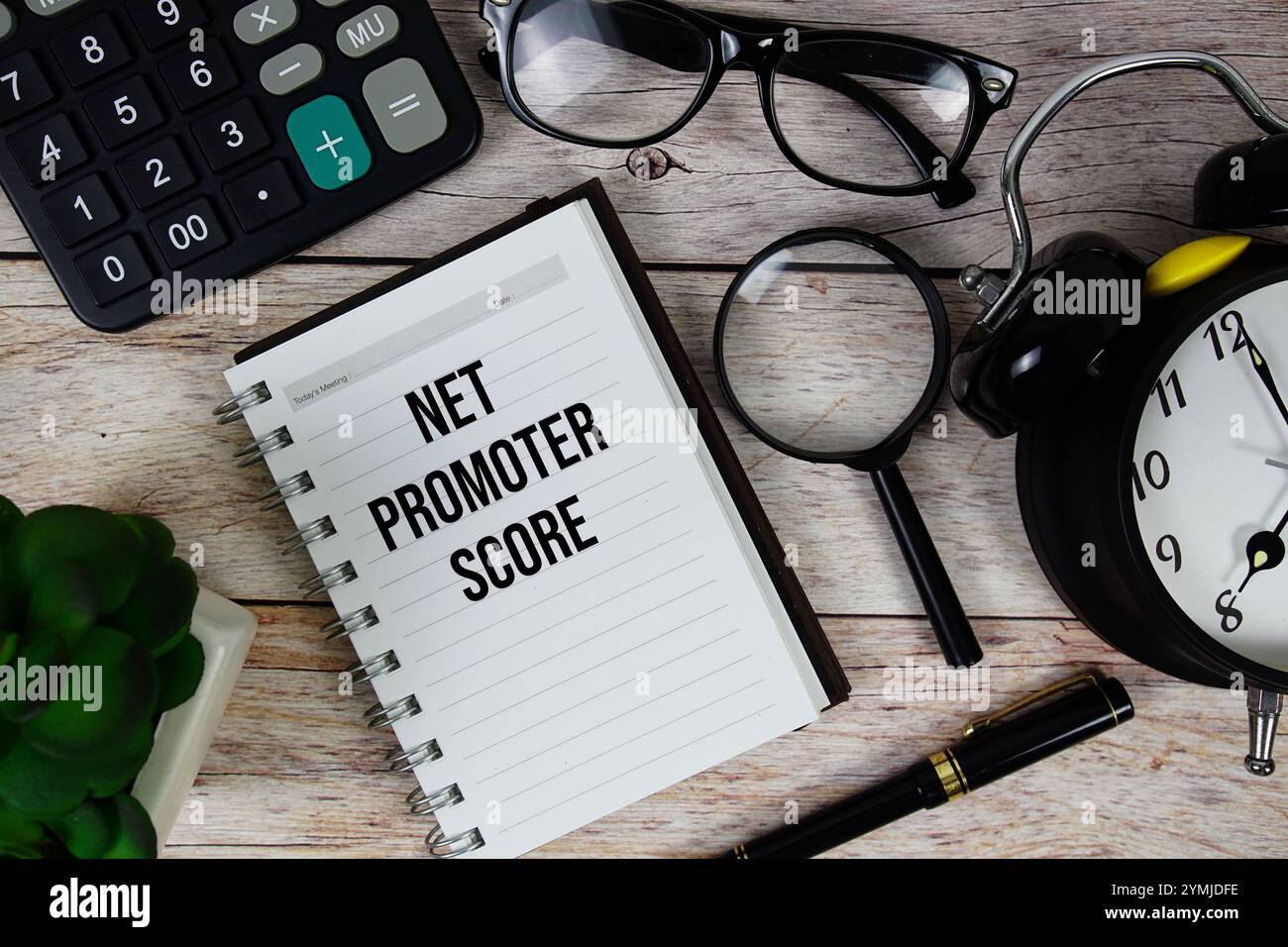 Net Promoter Score (NPS) text on notepad, Business and Financial ...