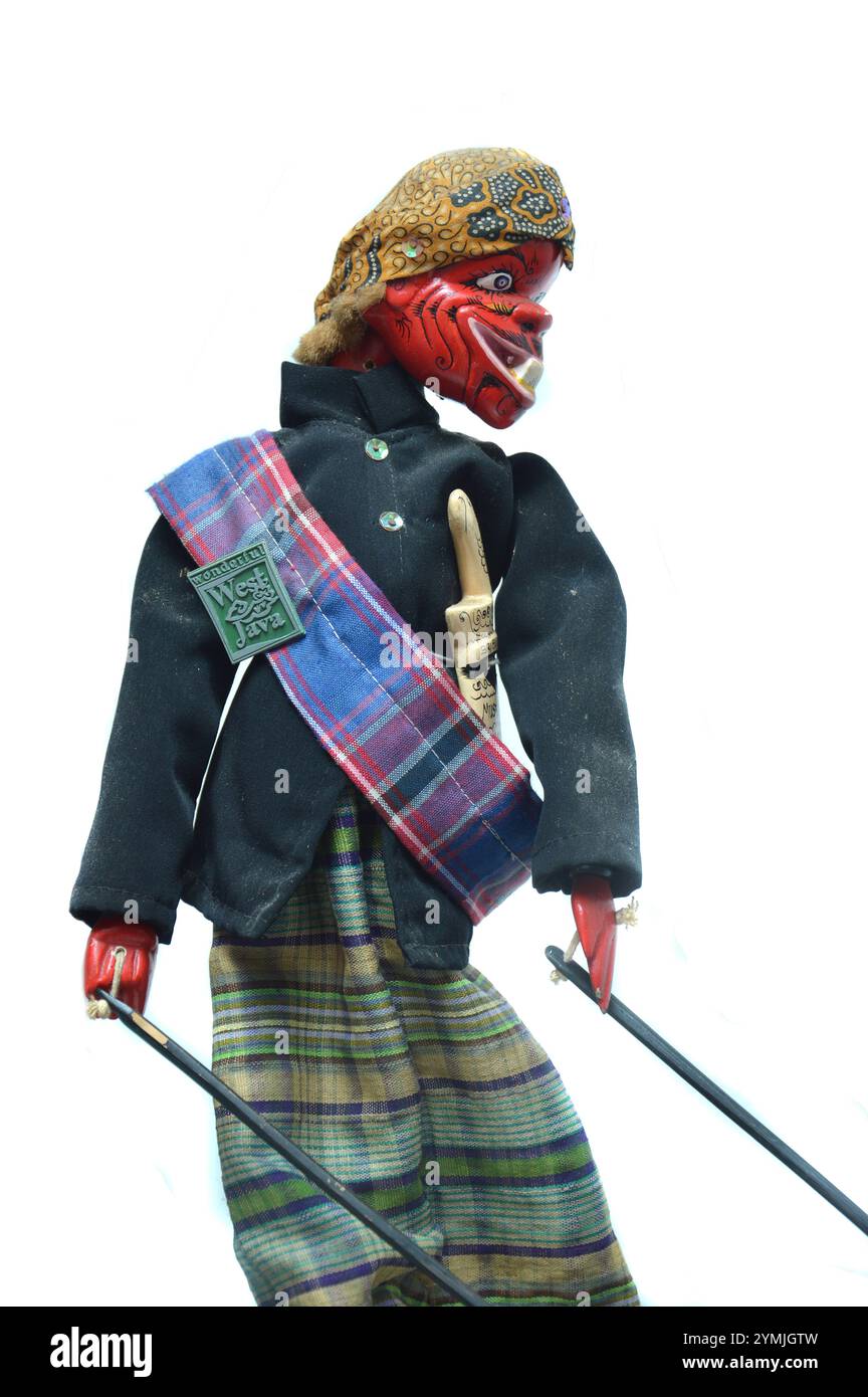 Cepot, traditional puppet doll figure in Indonesia Stock Photo - Alamy