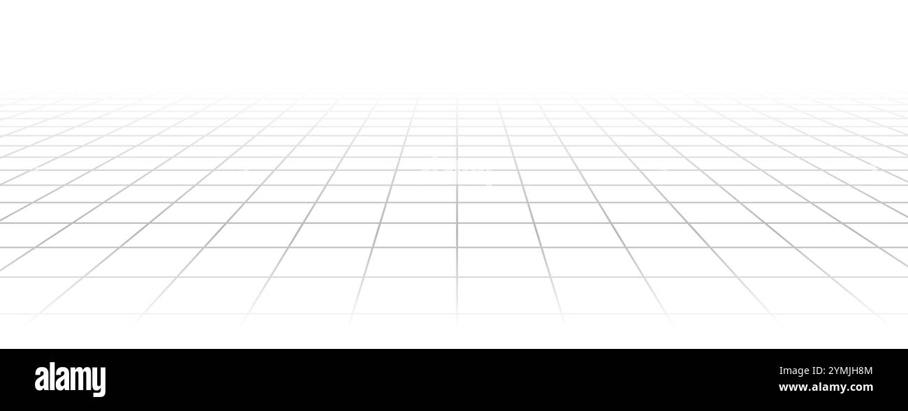 3d perspective line grid hi-res stock photography and images - Alamy
