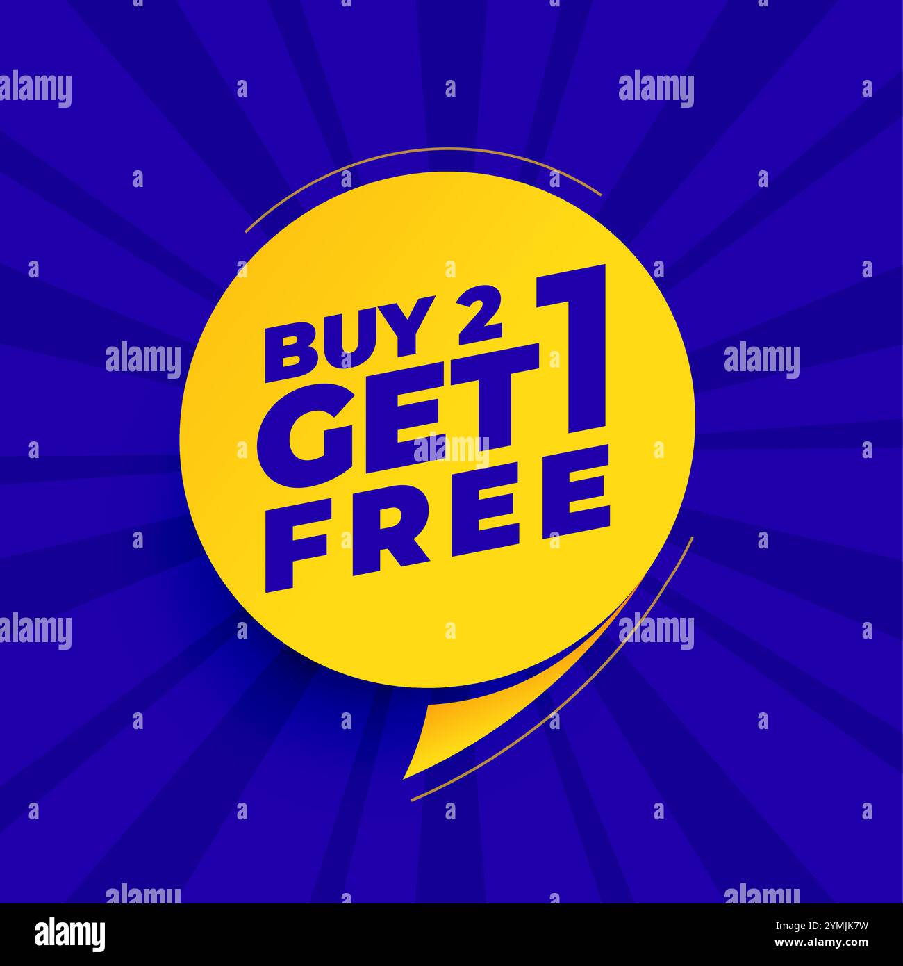 buy two get one free background for business promo vector Stock Vector ...
