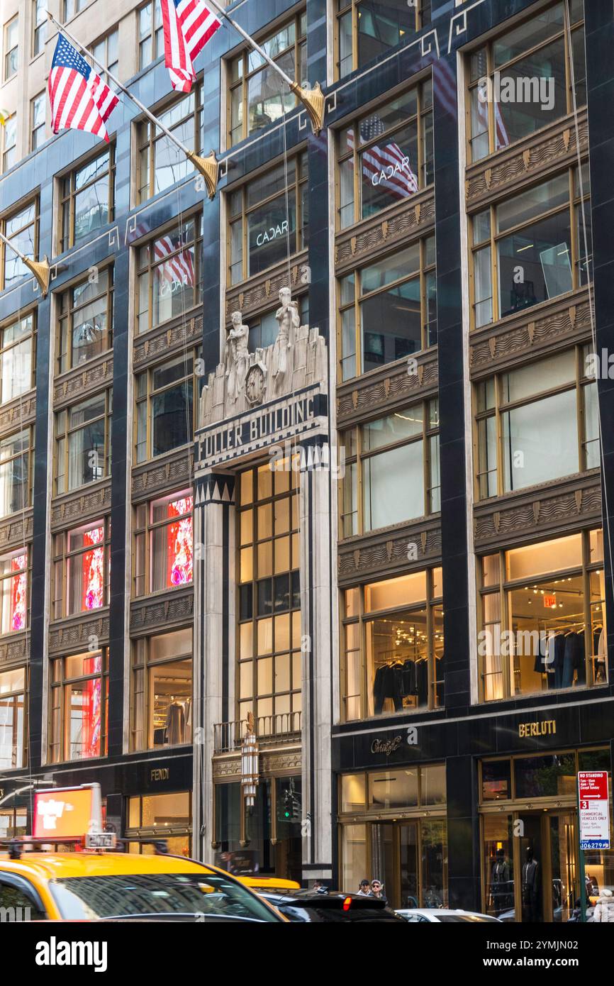 The Fuller building is an art deco inspired office building at the intersection of Madison ...