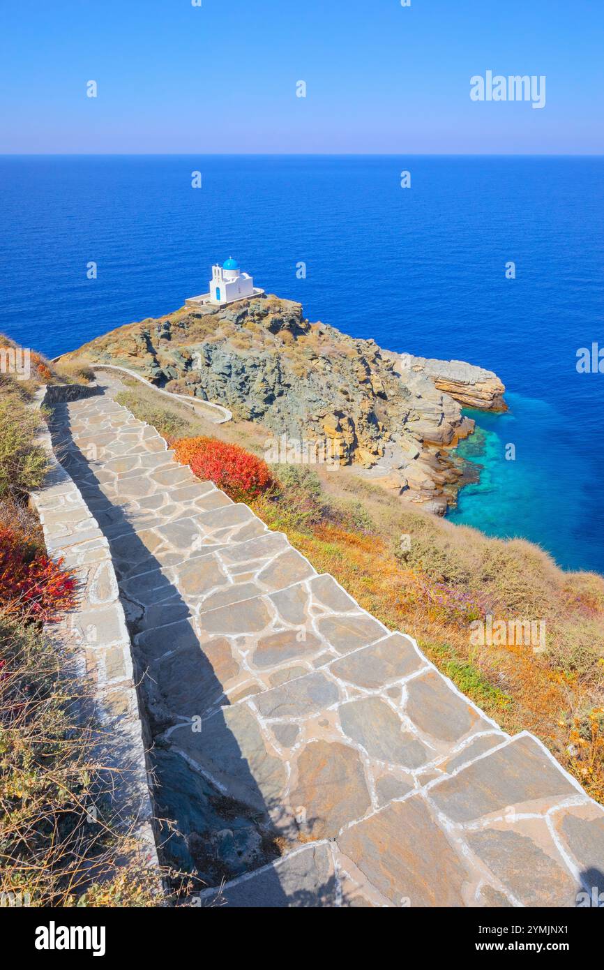 Seven Martyrs Church, Kastro, Sifnos Island, Cyclades Islands, Greece ...