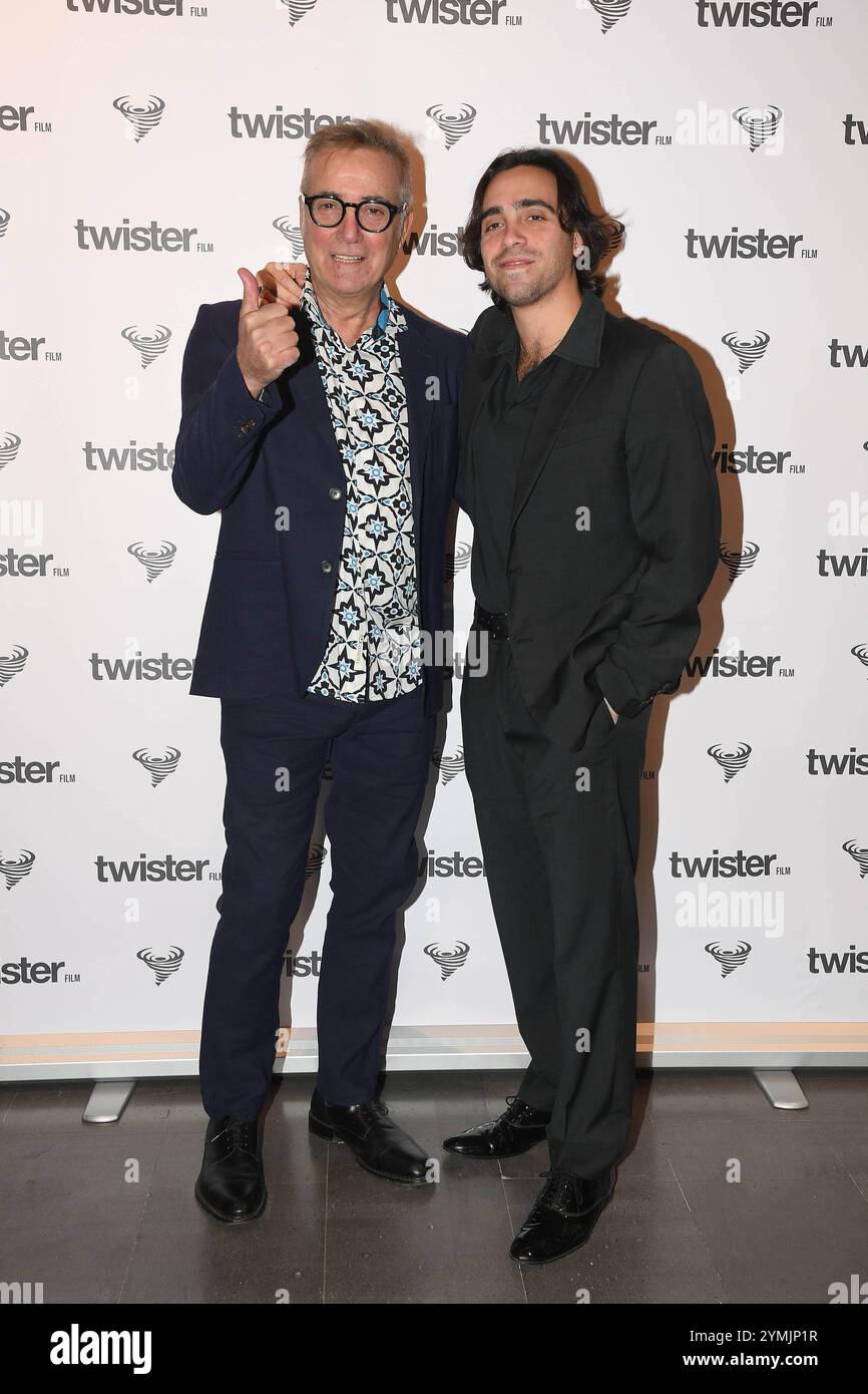 Rome, Cinema The Space Moderno Photocall of the film "E Se Mio Padre ...