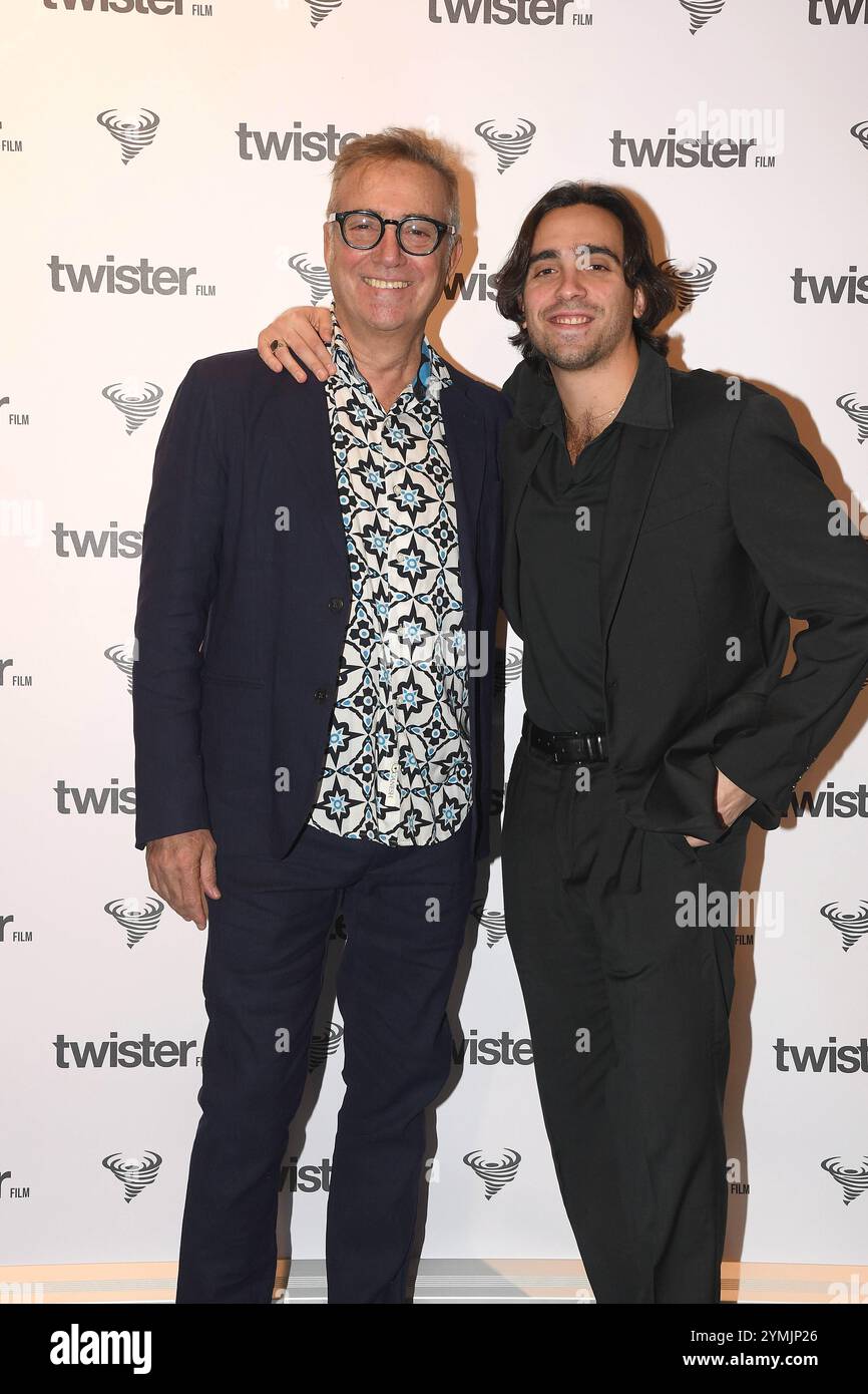 Rome, Cinema The Space Moderno Photocall of the film "E Se Mio Padre ...