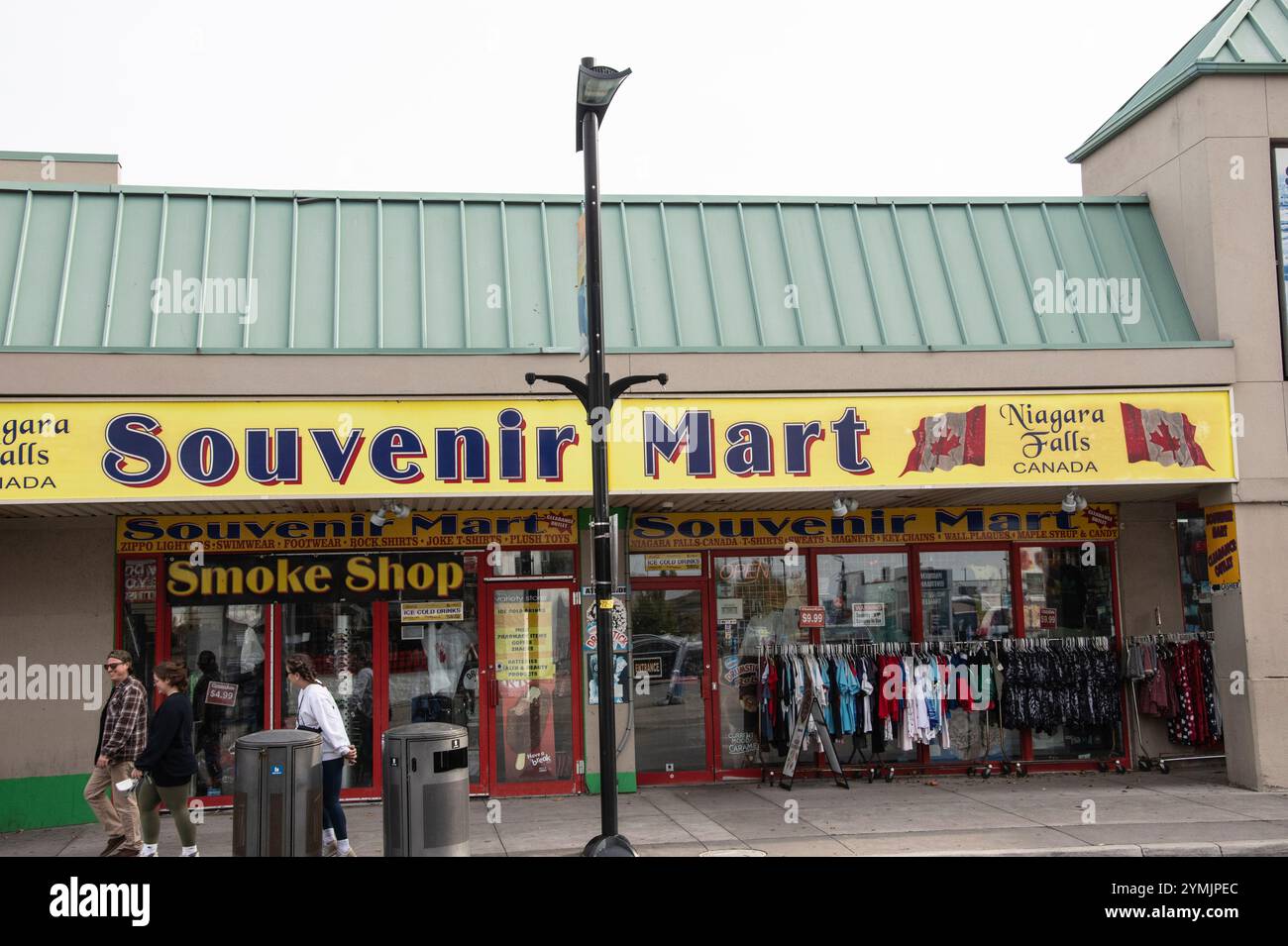 Souvenir Mart sign on Victoria Avenue, Clifton Hill, Niagara Falls ...
