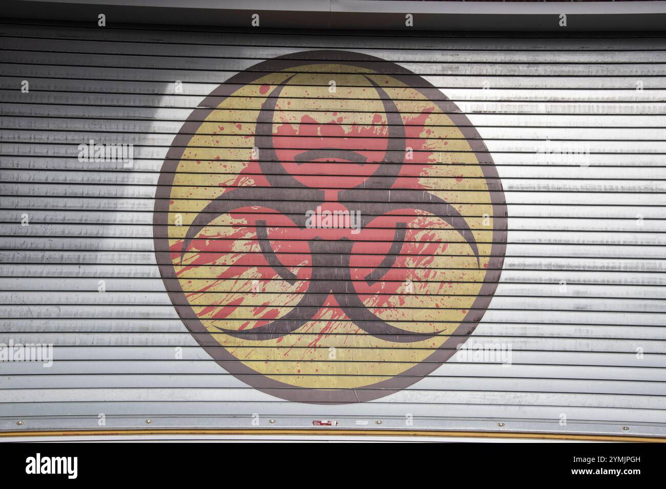 Biological hazard symbols hi-res stock photography and images - Alamy