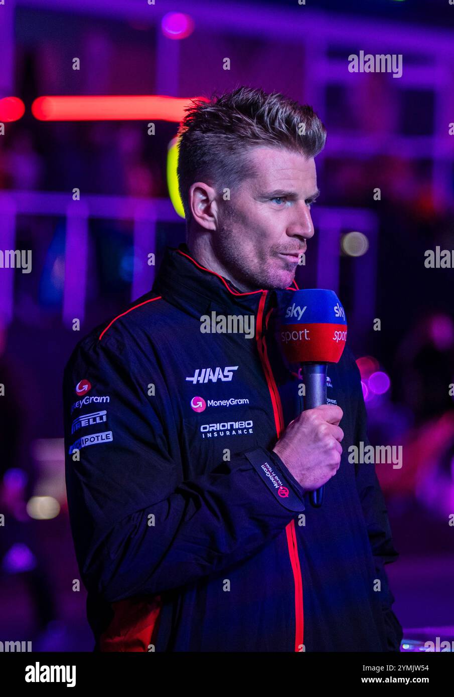 November 20 2024 Las Vegas NV, USA Haas F1 Team driver Nico Hulkenberg ...
