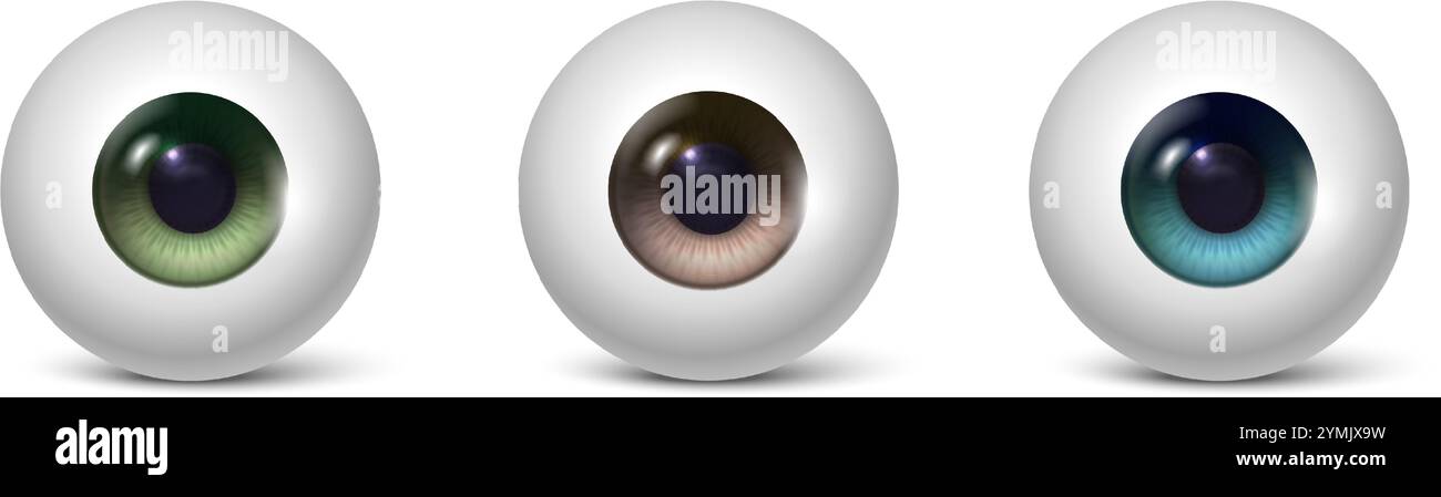 Eye balls Stock Vector Images - Alamy