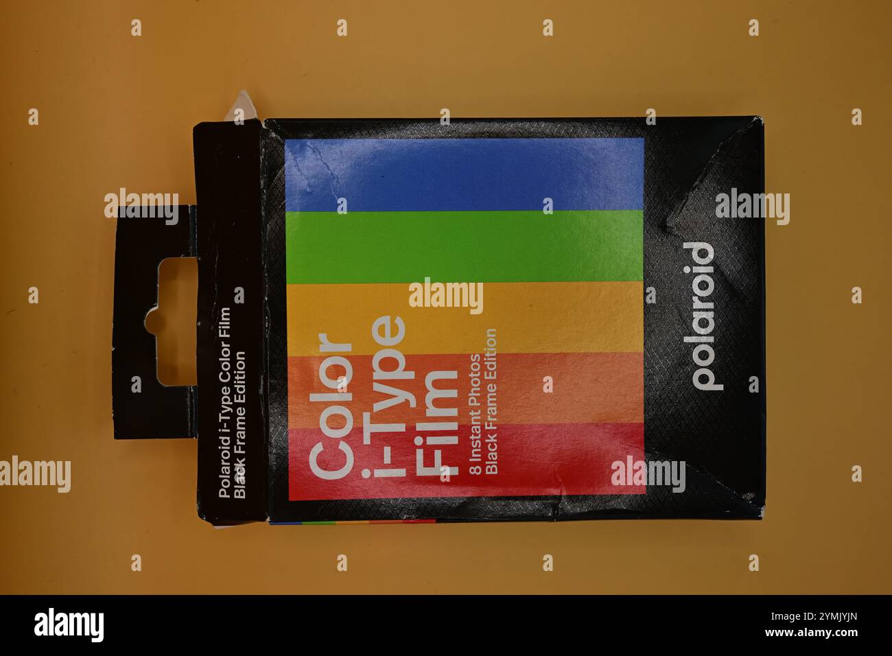 Polaroid I-Type Color Film Box Stock Photo - Alamy