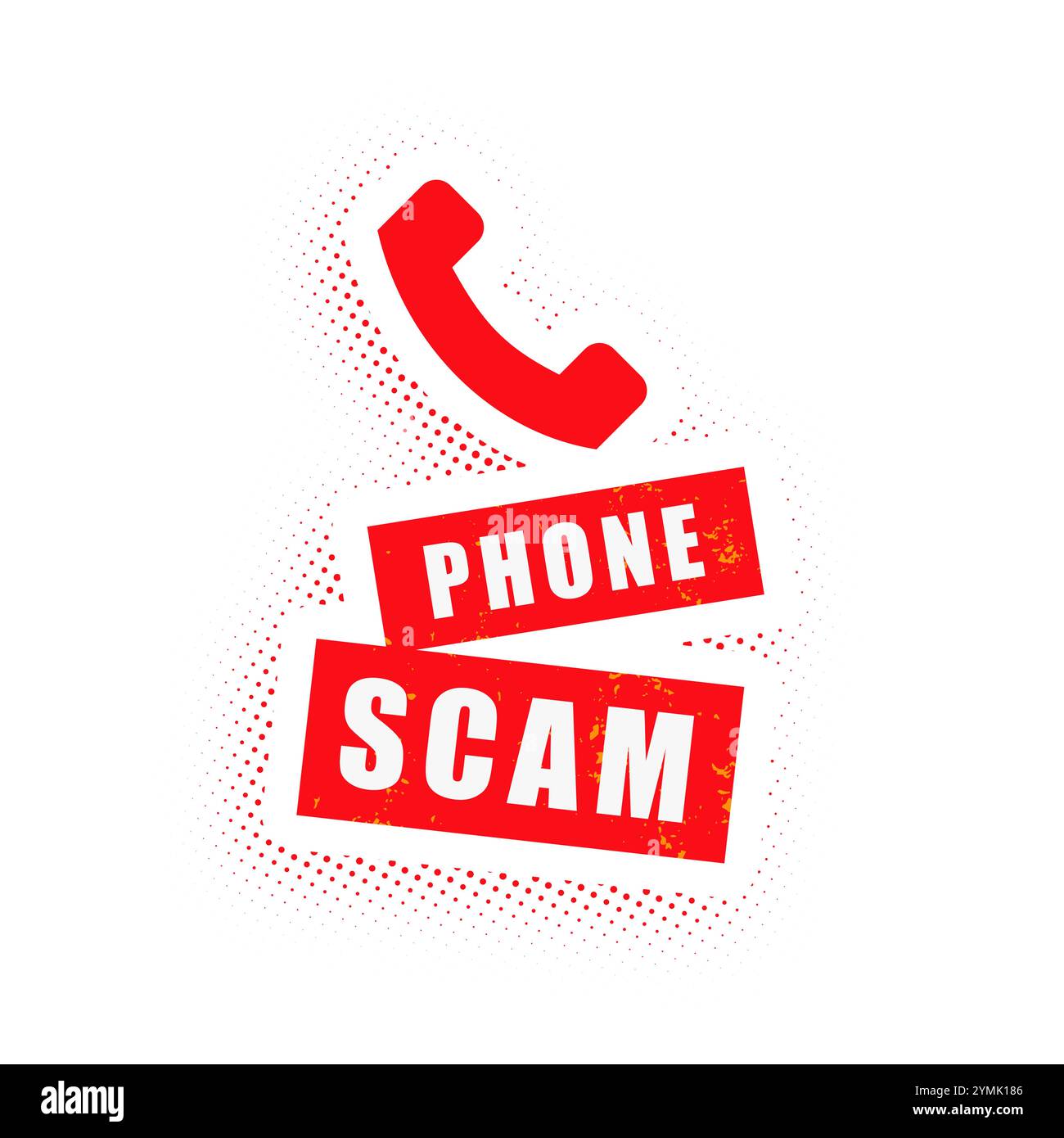 Unwanted phone call Stock Vector Images - Alamy