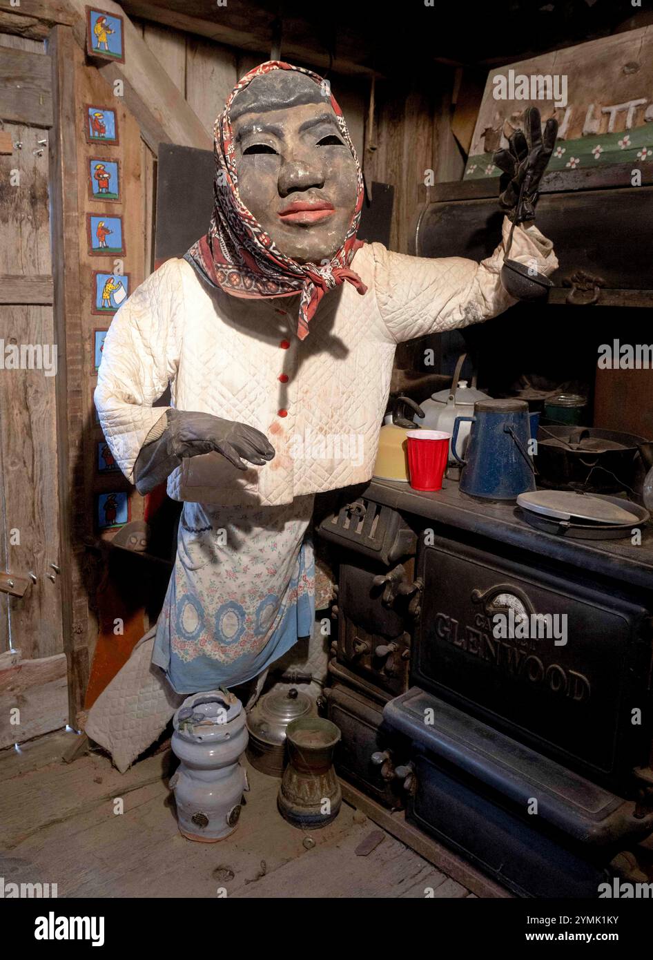 Glover, Vermont, U.S.A. 21st Nov, 2024. The Bread & Puppet Museum showcases six decades of ...