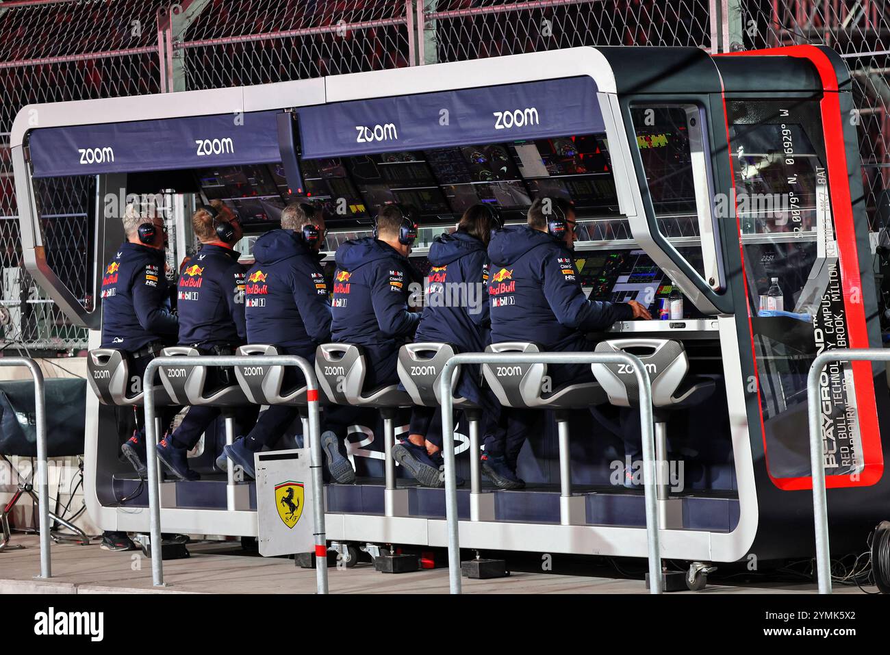 Las Vegas, USA. 21st Nov, 2024. Red Bull Racing pit gantry. 21.11.2024 ...