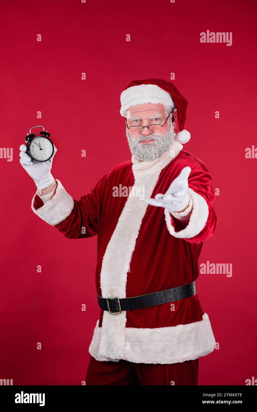 Santa costume without beard hi-res stock photography and images - Alamy