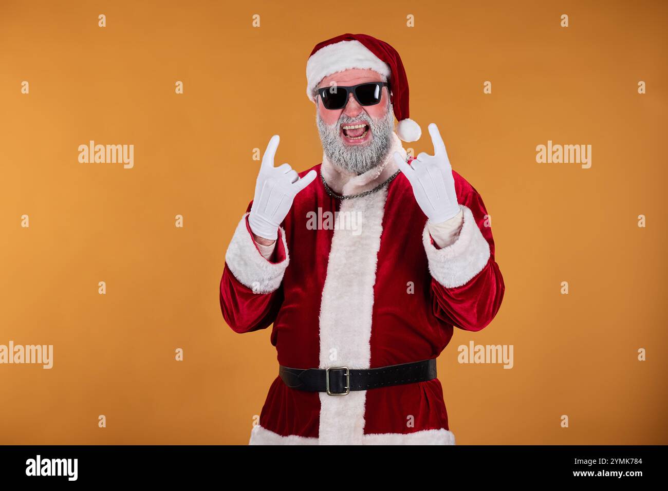 Modern santa claus wearing classic hi-res stock photography and images ...