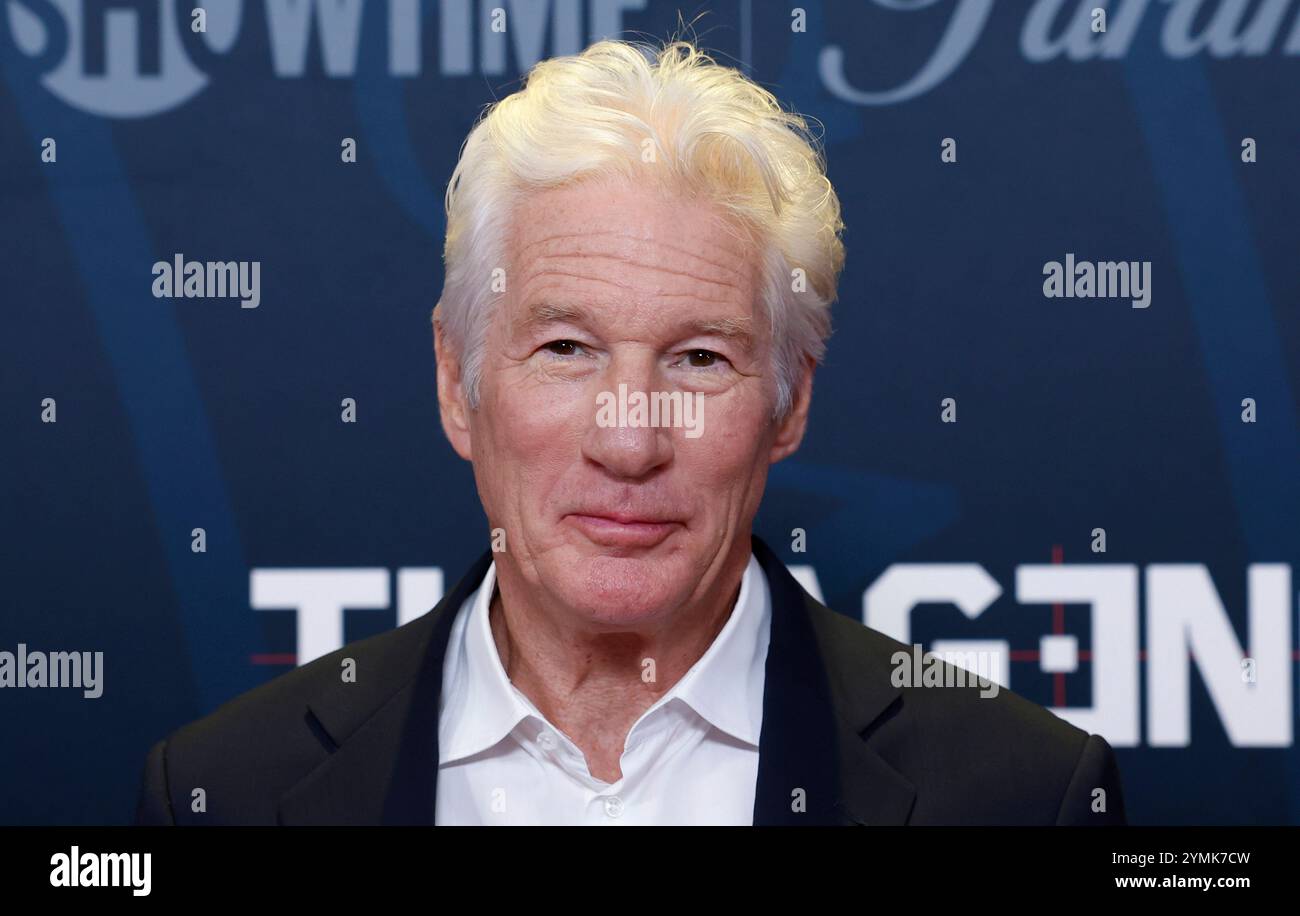 New York, United States. 21st Nov, 2024. Richard Gere arrives on the ...
