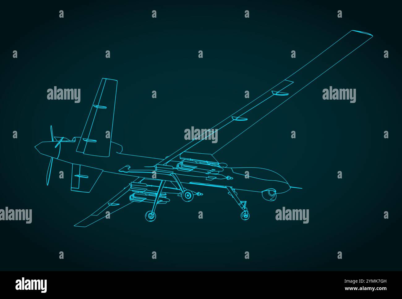 Multi mission aircraft Stock Vector Images - Alamy