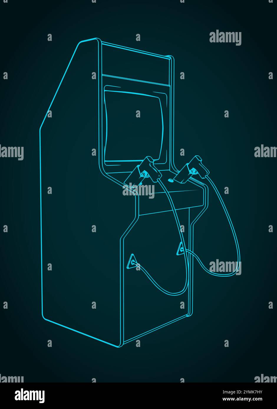 Arcade industry Stock Vector Images - Alamy