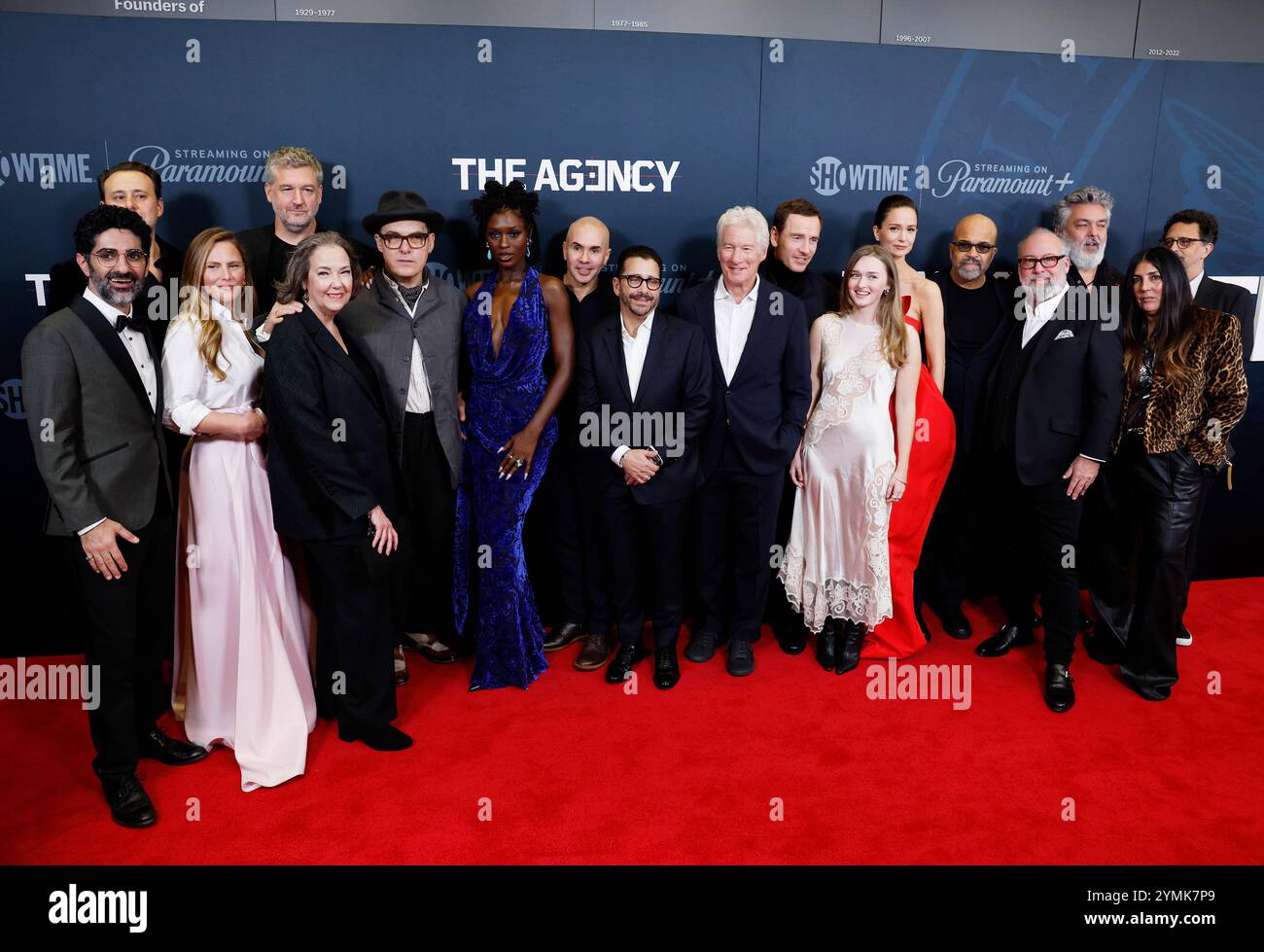 New York, United States. 21st Nov, 2024. Reza Brojerdi, Harriet Sansom ...