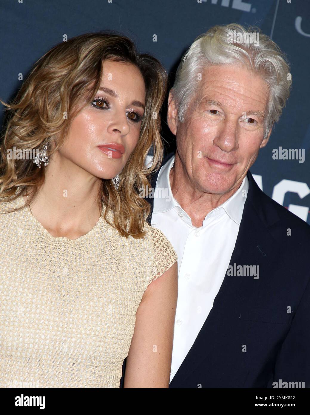 New York City, USA. 21st Nov, 2024. Alejandra Silva and Richard Gere ...