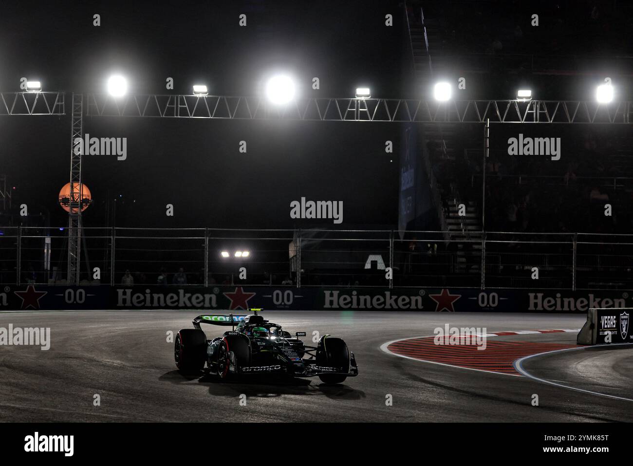 Las Vegas, USA. 21st Nov, 2024. Fernando Alonso (ESP) Aston Martin F1 ...