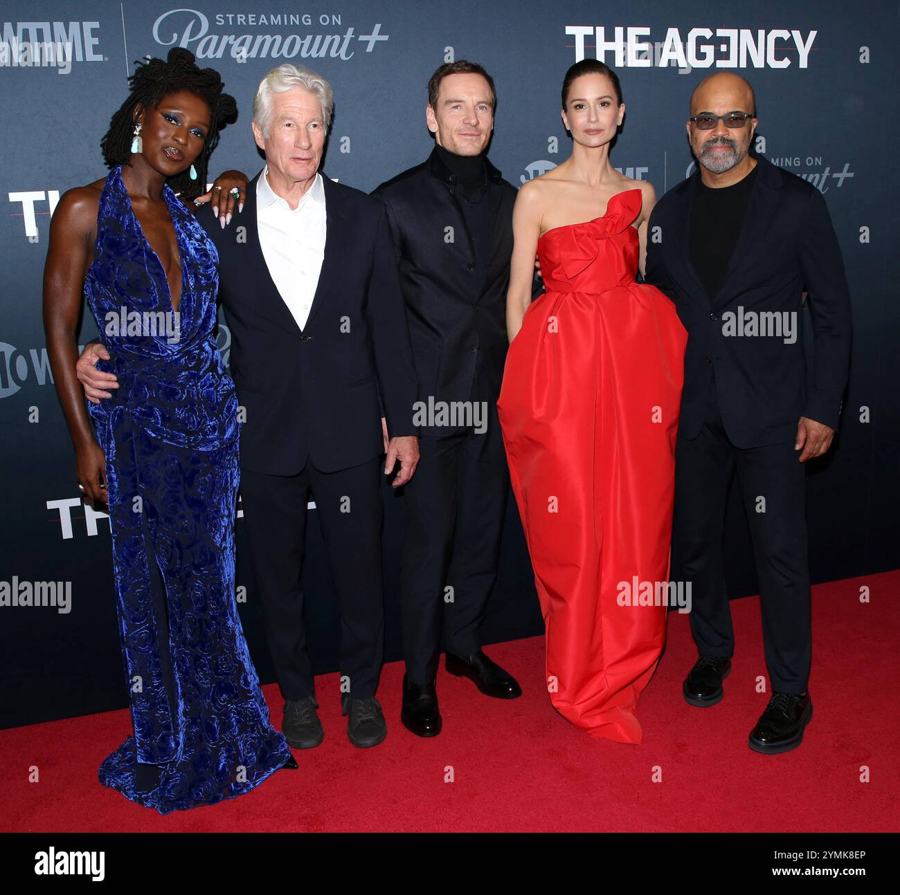 New York City, USA. 21st Nov, 2024. Jodie Turner-Smith, Richard Gere, Michael Fassbender ...