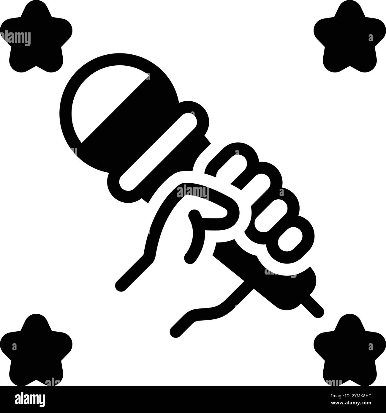 Icon for karaoke, mic Stock Vector Image & Art - Alamy