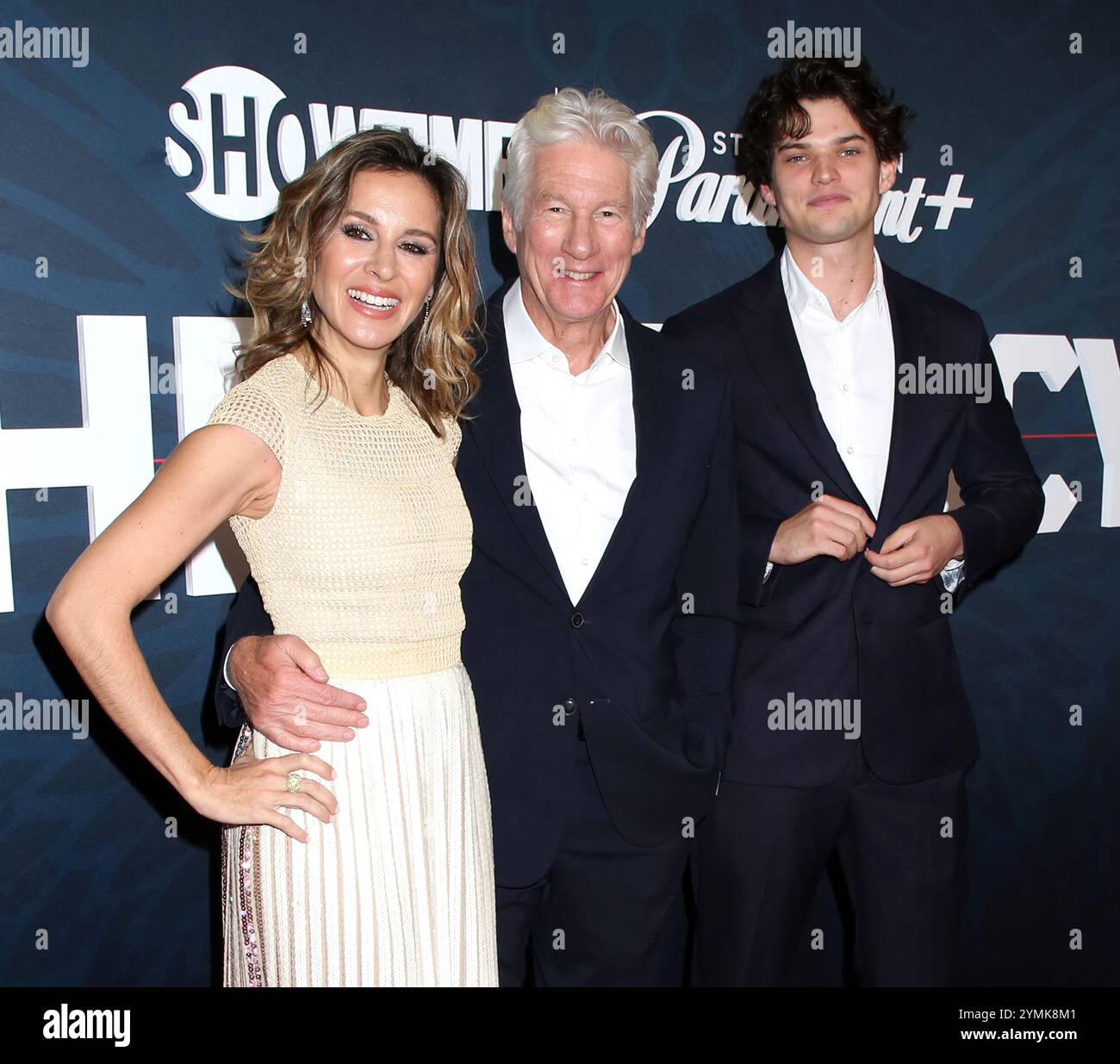 New York City, USA. 21st Nov, 2024. Alejandra Silva, Richard Gere and ...