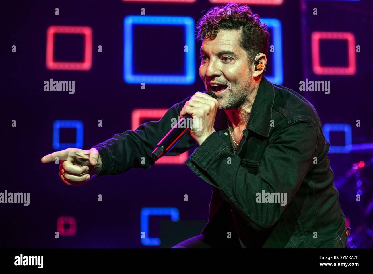 Buenos Aires (21th Nov 2024). Spanish singer David Bisbal celebrates ...